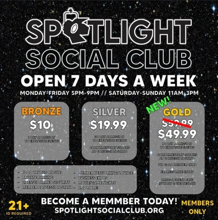 FAQ | Spotlight Social Club