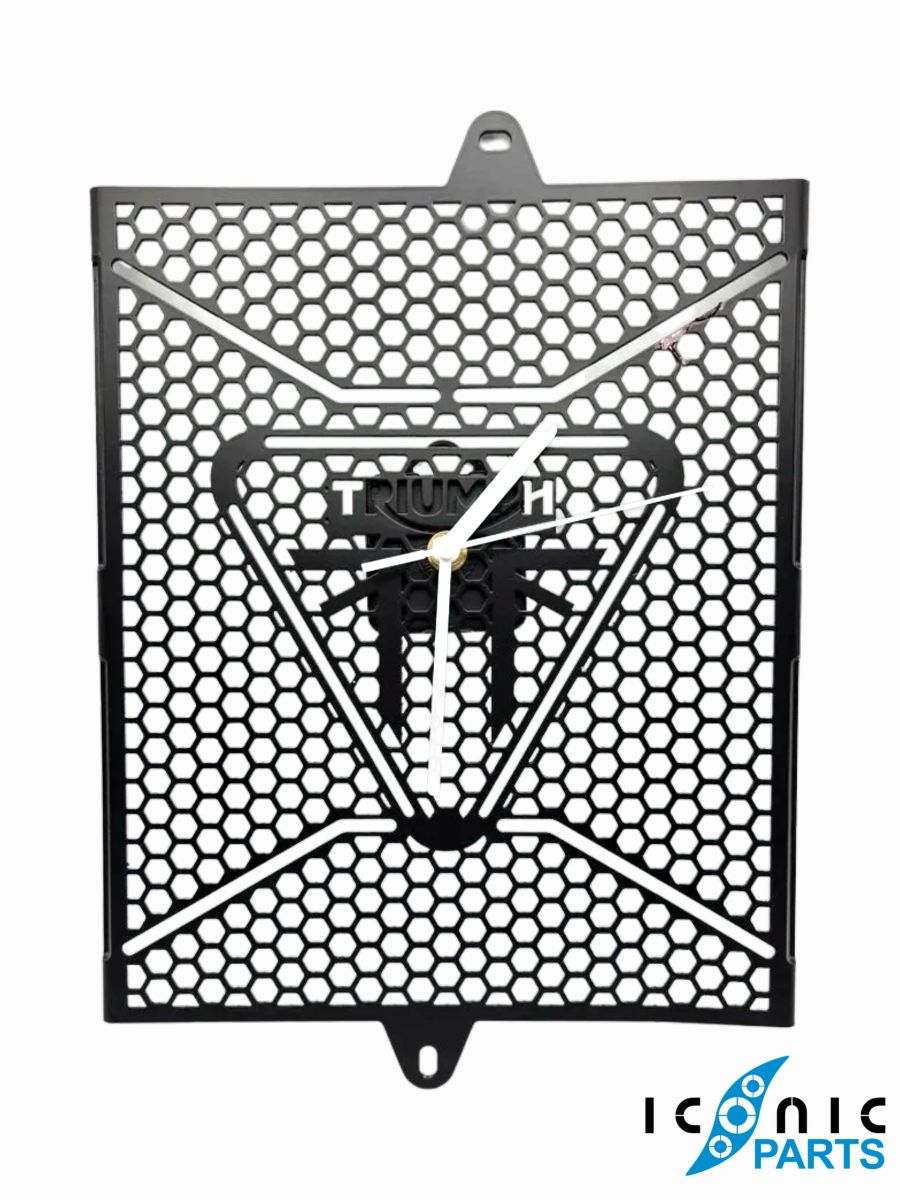 TRIUMPH RADIATOR-GUARD-STYLE CLOCK