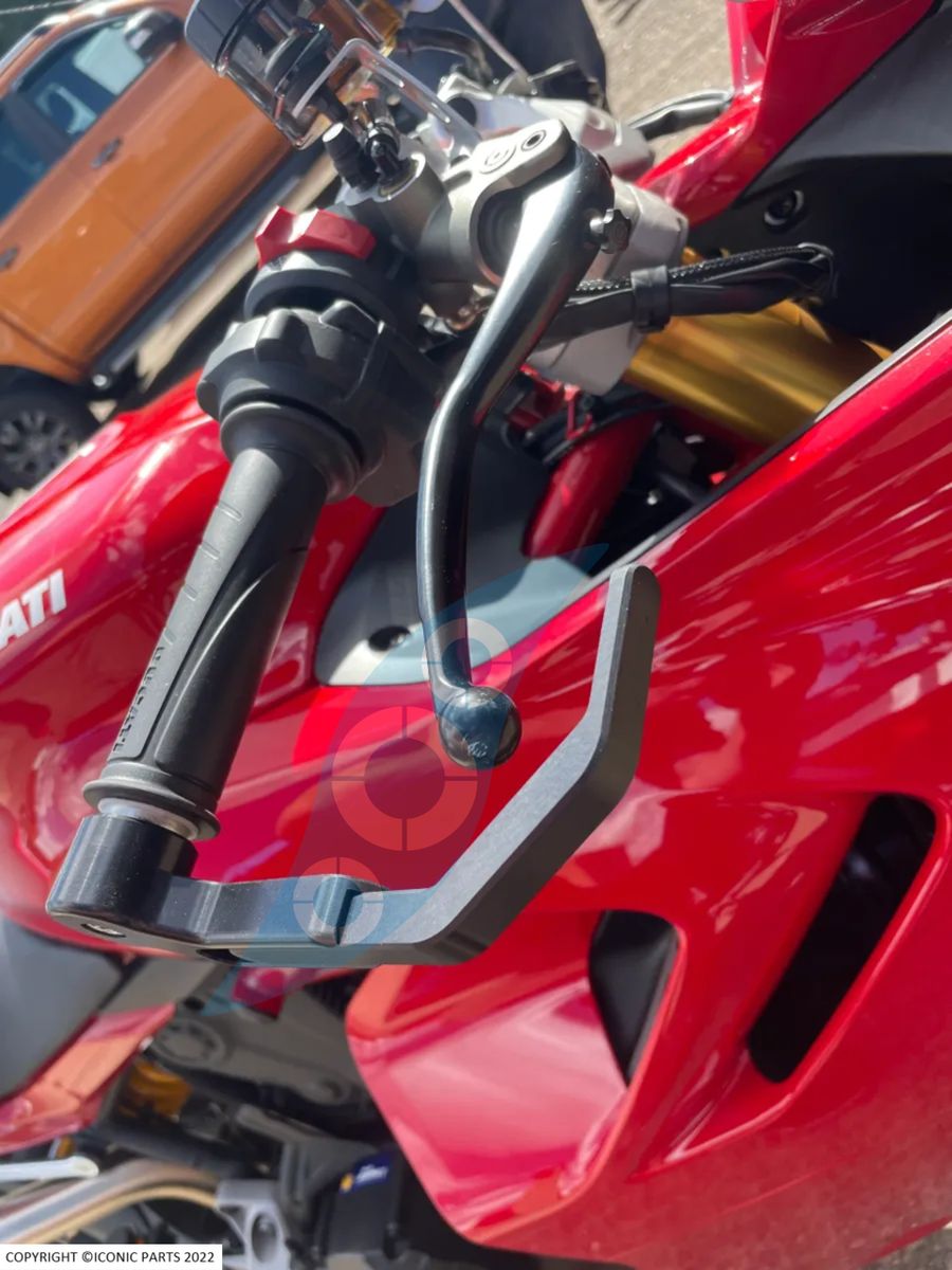 Brake Lever Guard Protector - Black Anodise