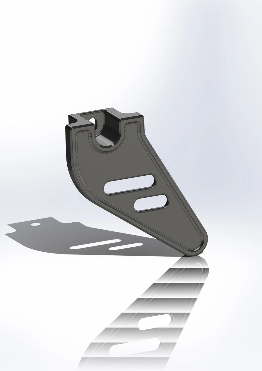 NINJA ZX-4RR CHAIN GUARD/SHARK FIN