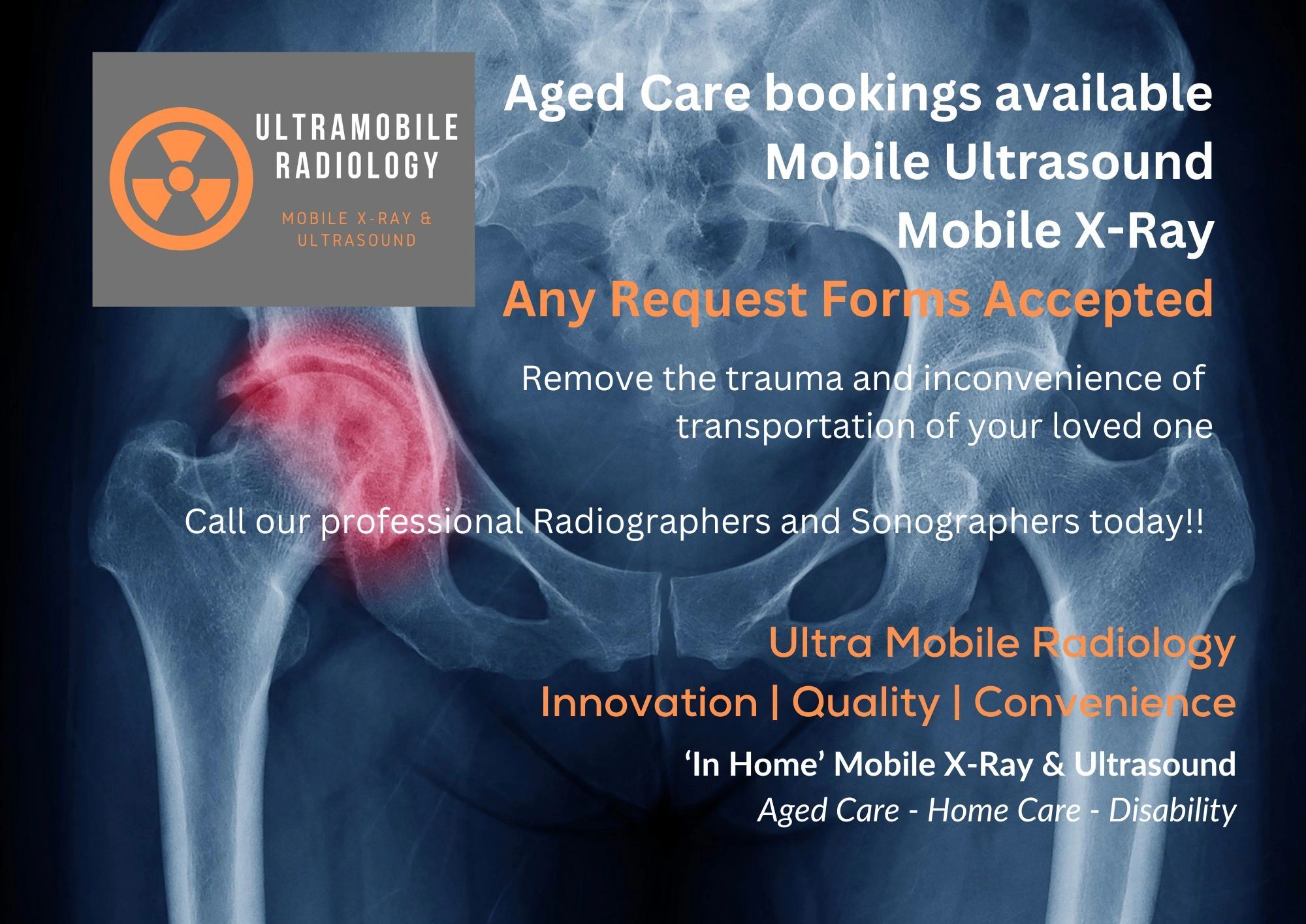 Mobile X-Ray and Ultrasound | Weekend X-Ray Clinic | Ultra Mobile ...