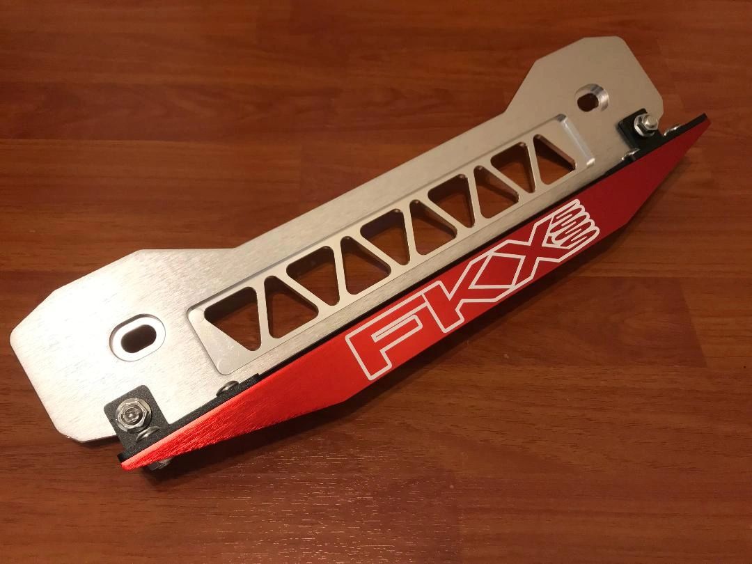 FKX RACING REAR SUBFRAME BRACE (SILVER/RED) 06-15 HONDA CIVIC