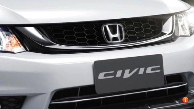 12-15 9TH GEN CIVIC ASIAN/JDM GRILL (CHROME) FB6 FB2 FG4 71121-TS4-T50