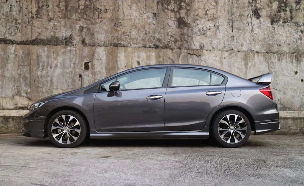 FB2/FB6 MUGEN STYLE SIDE SKIRT KIT, 12-15 CIVIC 4DR SEDAN