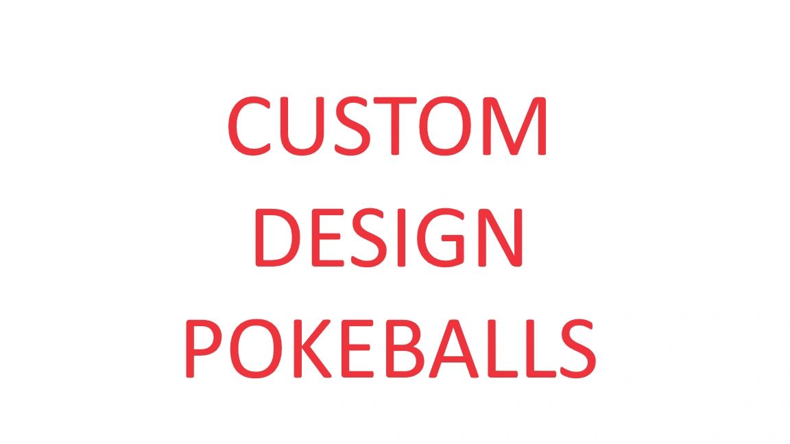 Custom design Pokeball