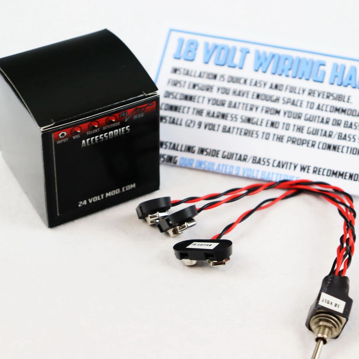 9 Volt / 18 Volt switching mod 9V 18V
