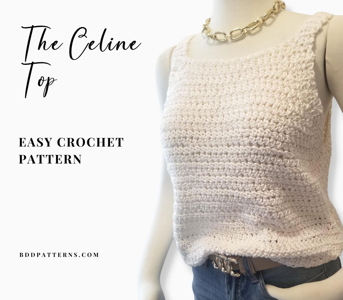 Easy Top Crochet Pattern | The Celine