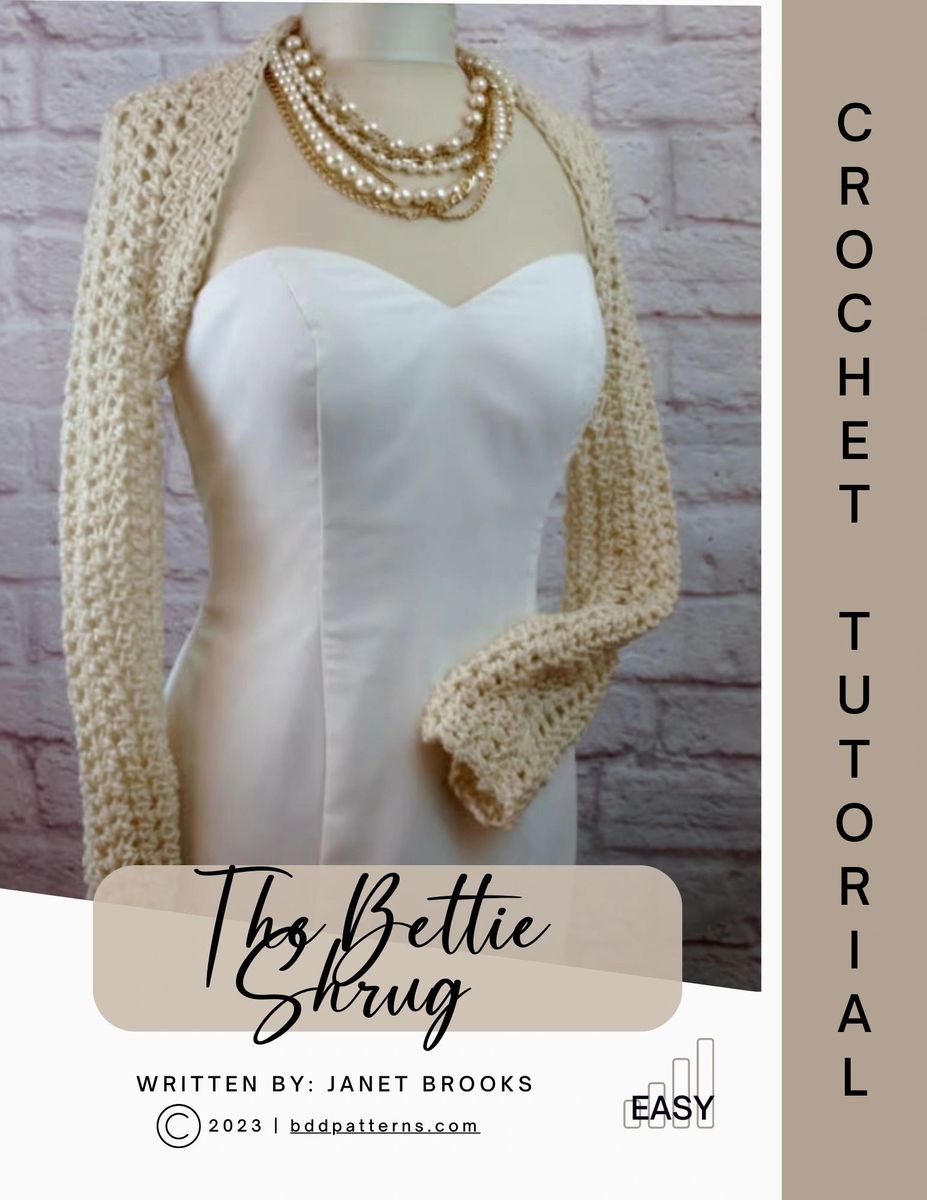 FREE Crochet Shrug Tutorial Notes