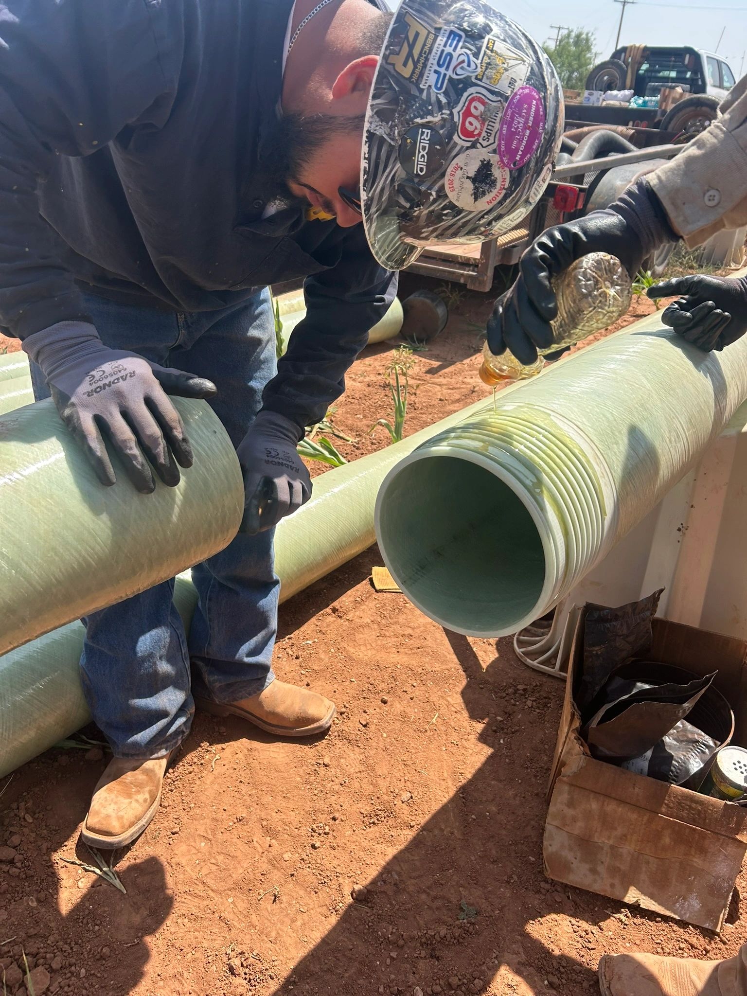 The Fabrication and Installation of Fiberglass Piping