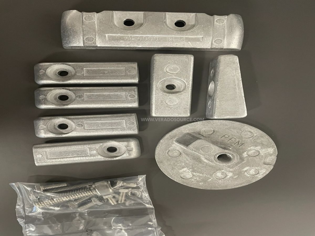 Mercury Verado 6 Cyl 200-300hp Aluminum Anode Zinc Kit