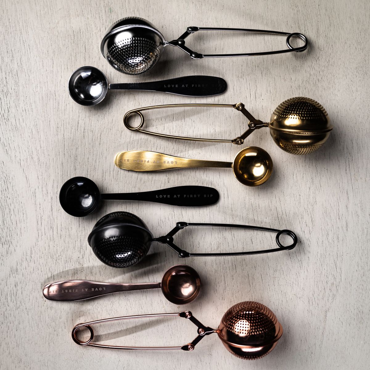 Stainless Steel Tea Pincer Infuser & Stainless Steel 5ml Tea Scoop Set