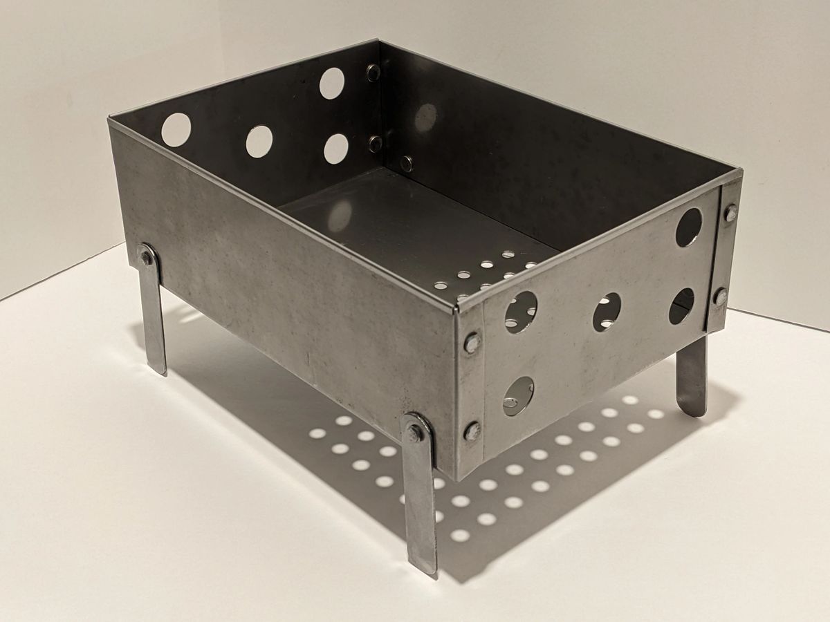 18th Century-Style Traveler's Charcoal Cooking Brazier (Made to Order)