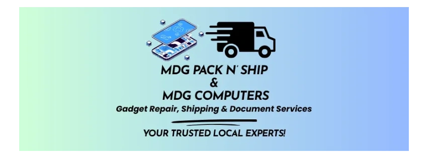 MDG Pack N’ Ship & MDG Computers
