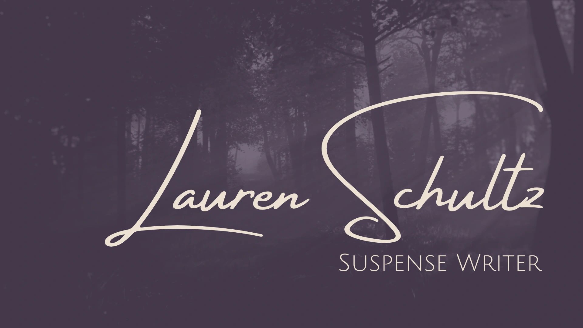 Lauren Schultz, Author - Home