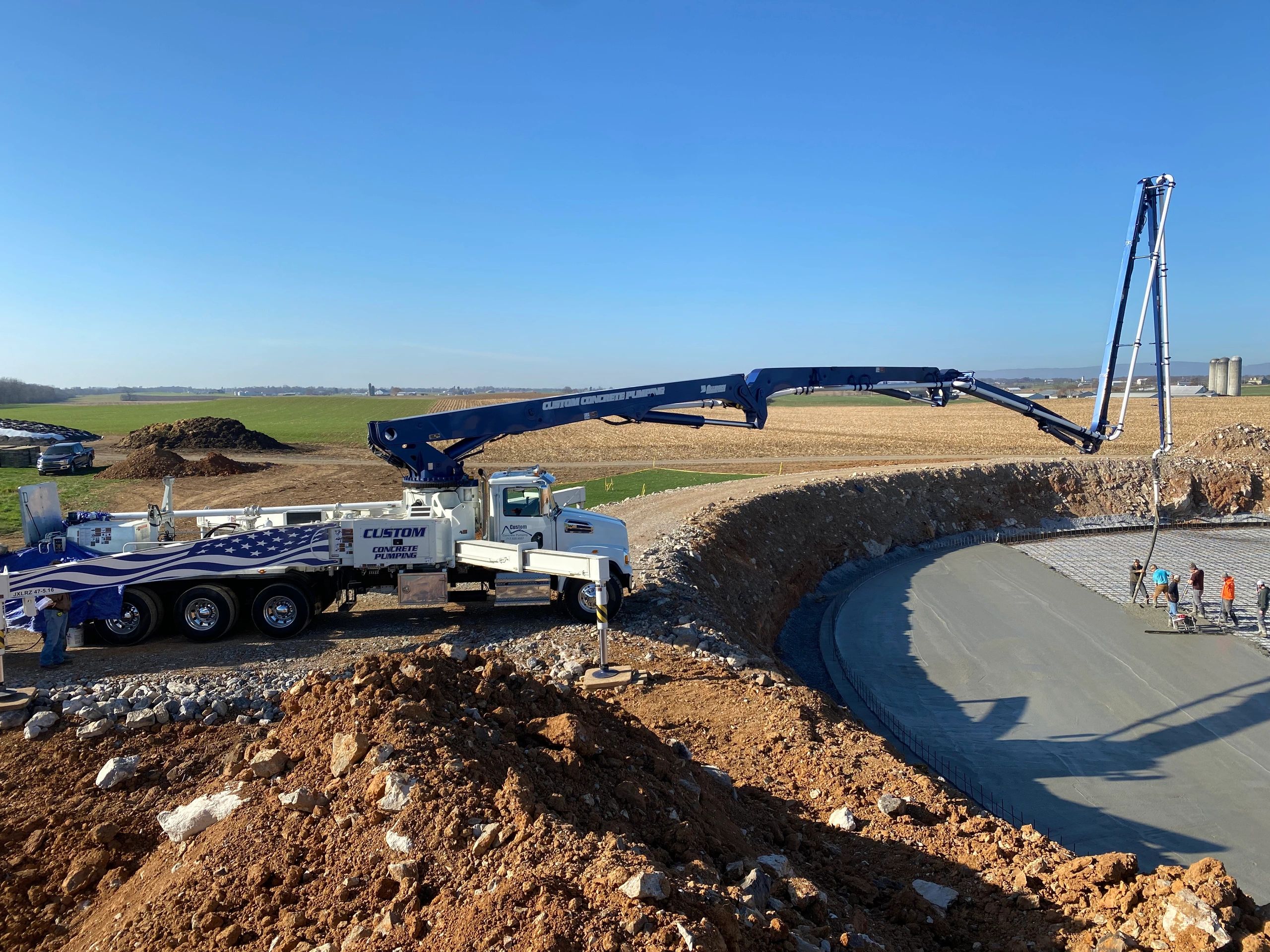 Custom Concrete Pumping