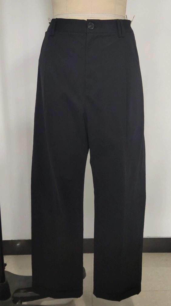 MENS PLEATED PEG TROUSERS