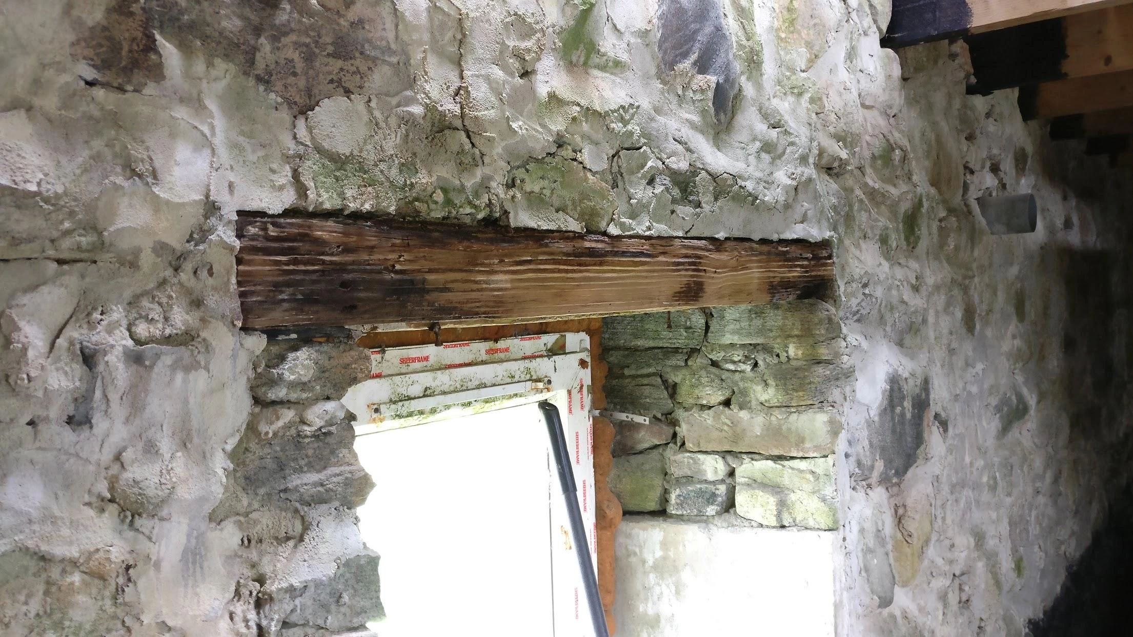 Use of Timber Lintels / Beams