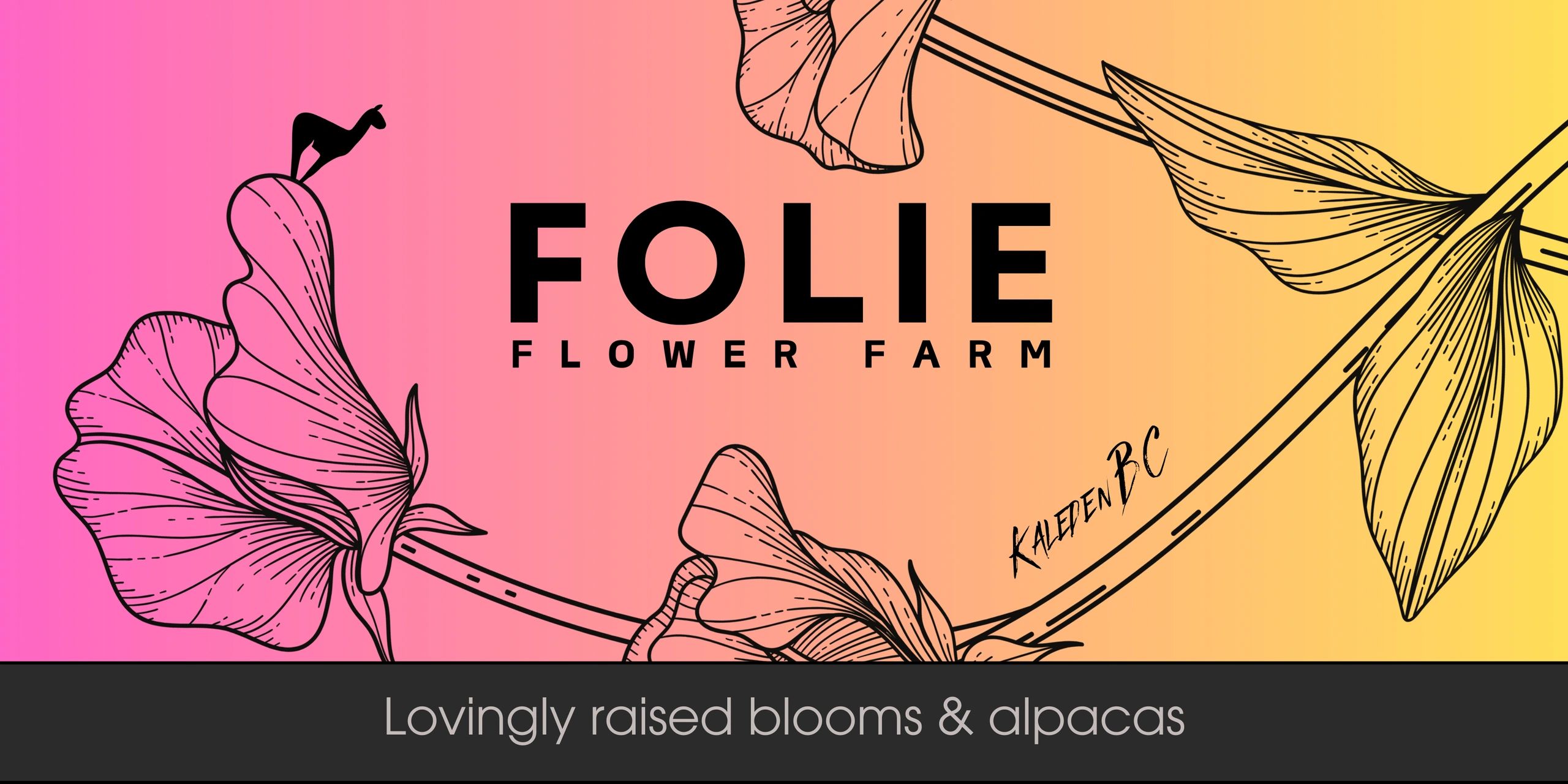 Folie Flower Farm in Kaleden, British Columbia