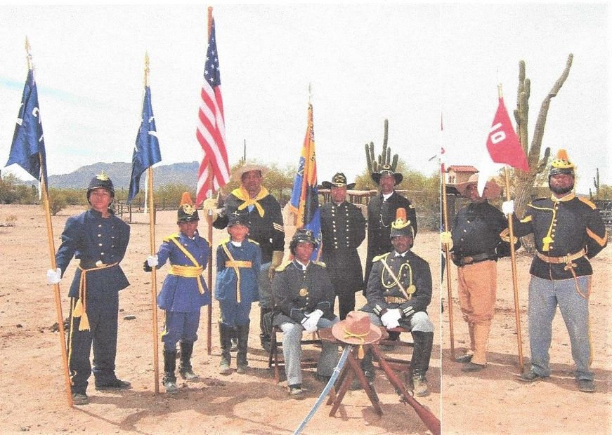 Buffalo Soldiers AZ Territory Monument - Buffalo Soldiers, Monument