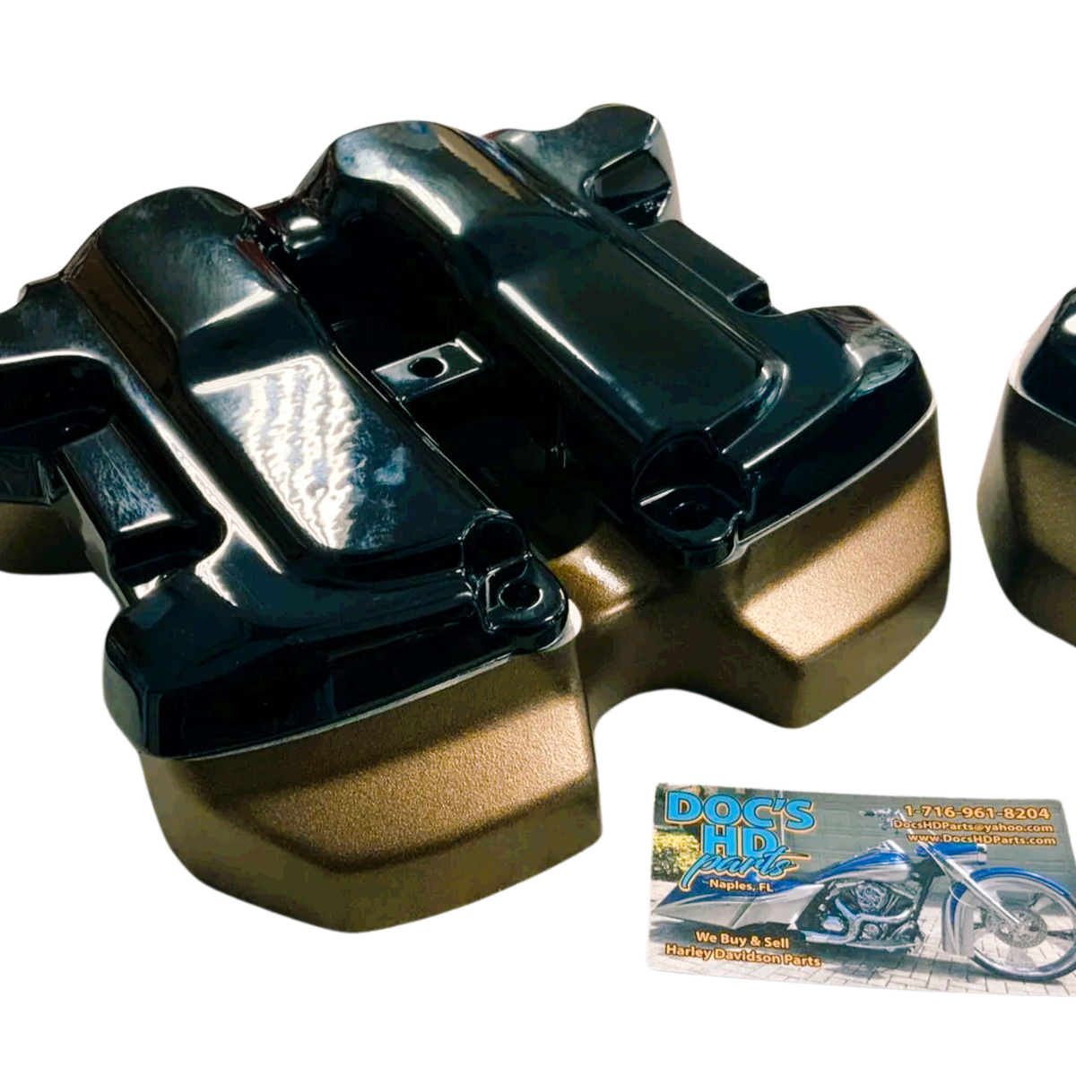 M8, BRONZE & BLACK upper & lower rocker boxes