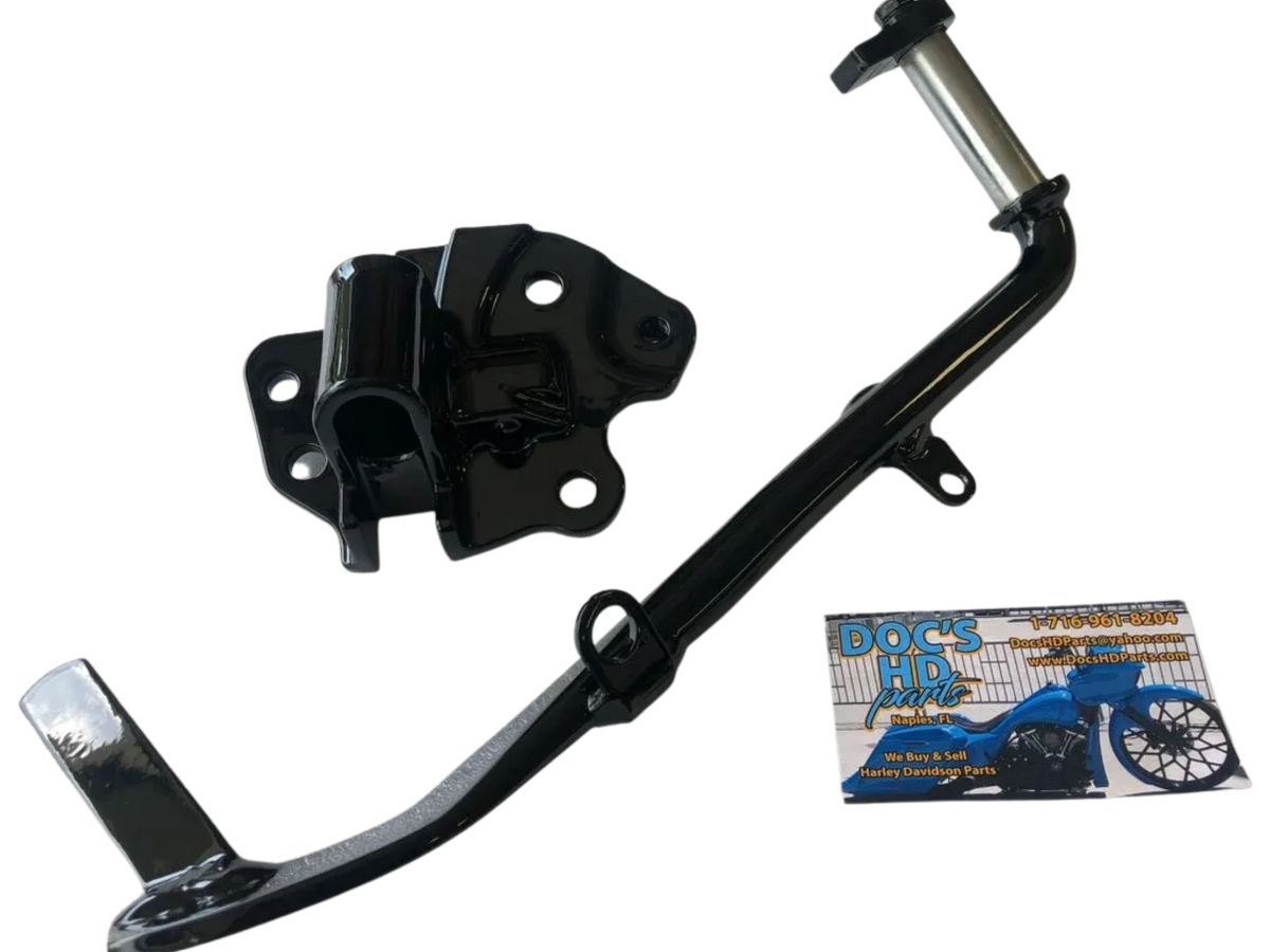 KICK STAND BLACK 09-23 TOURING ,WITH BASE