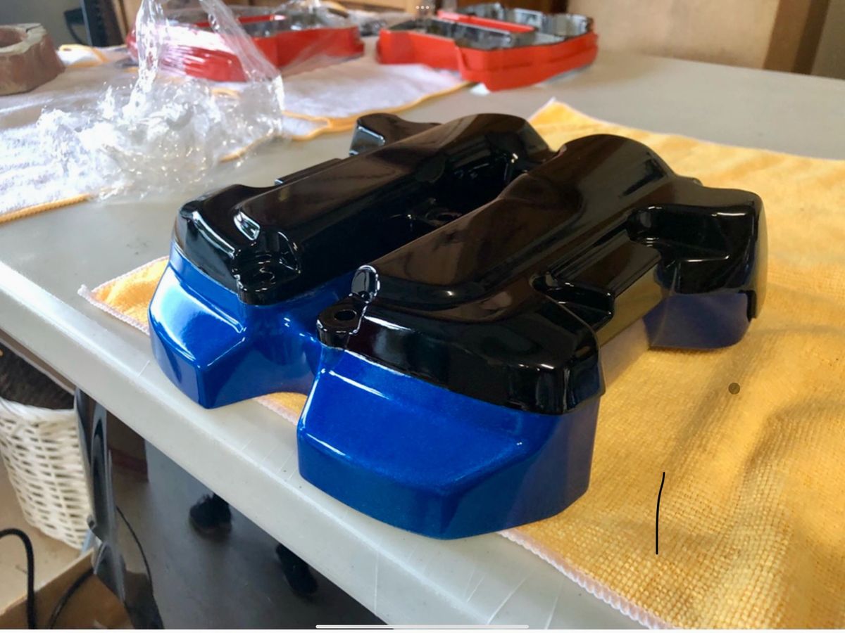 BLUE M8 Lower Rocker Boxes LOWERS ONLY