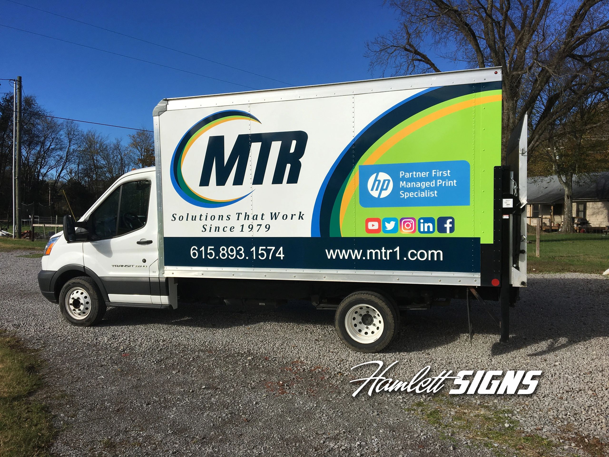 Box Truck Wraps and Lettering