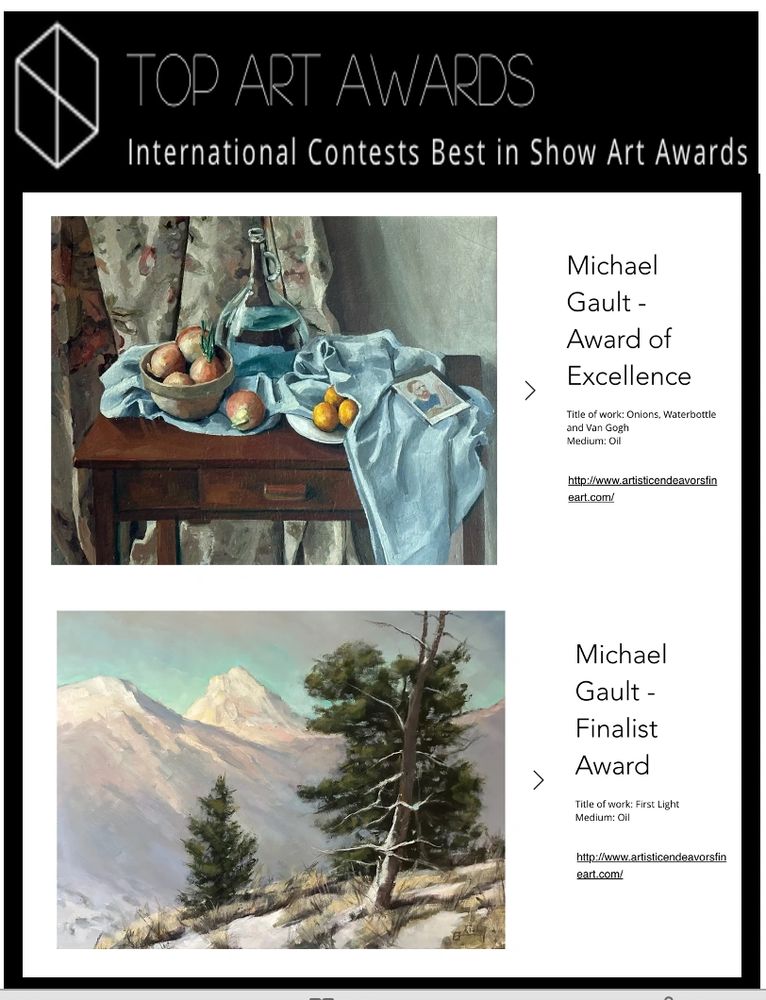 Artist Representation - Michael Gault