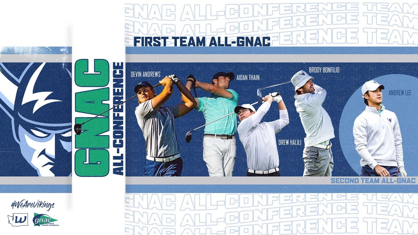Men's Golf Dominates All-GNAC Selections
