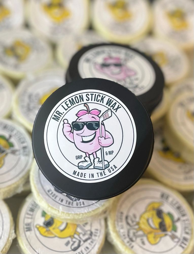 Mr. Lemon Stick Wax - Ice Hockey Stick Wax, Handmade
