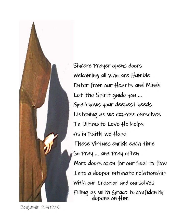 240215, Sincere Prayer Opens Doors