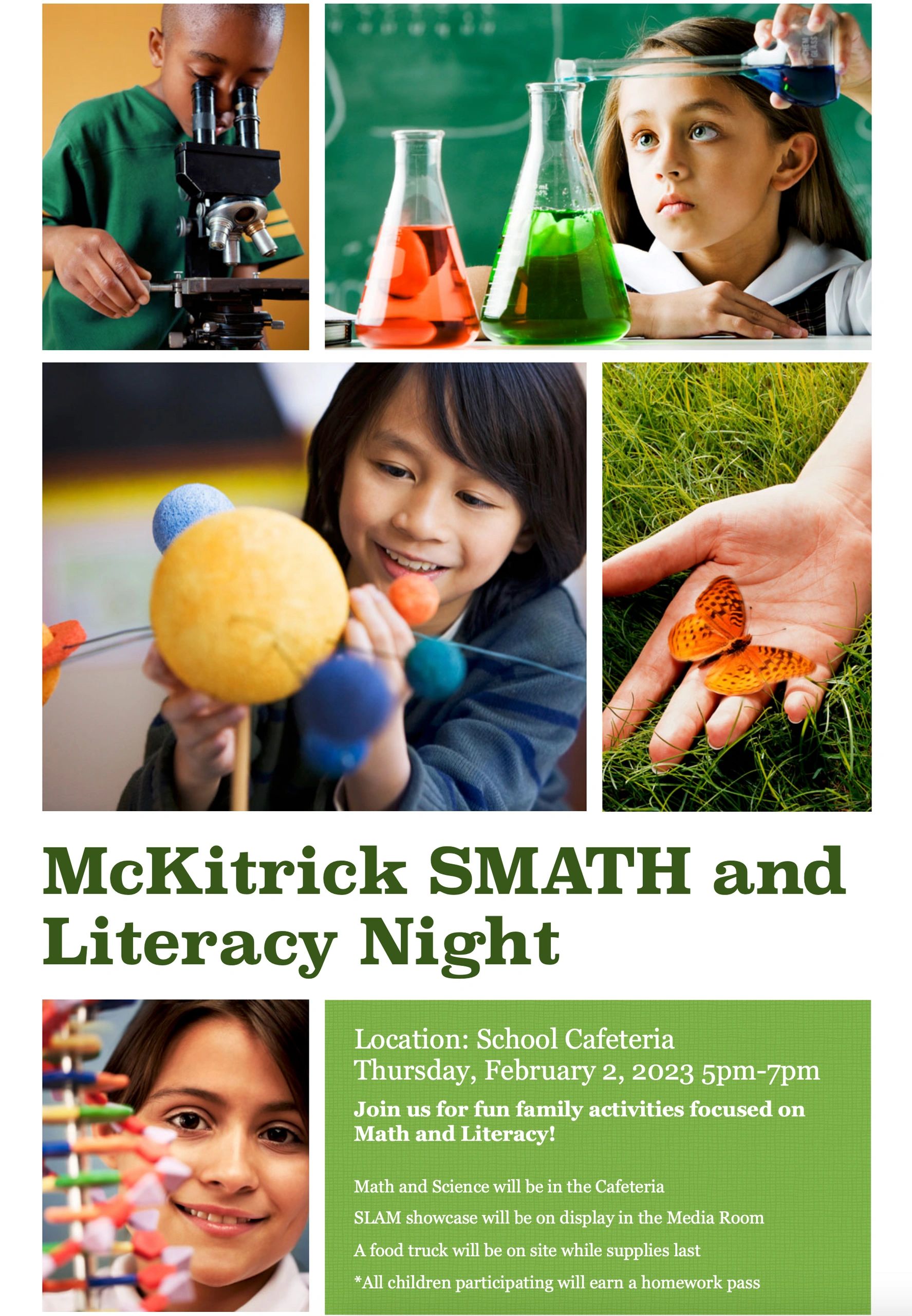 McKitrick SMATH and Literacy Night