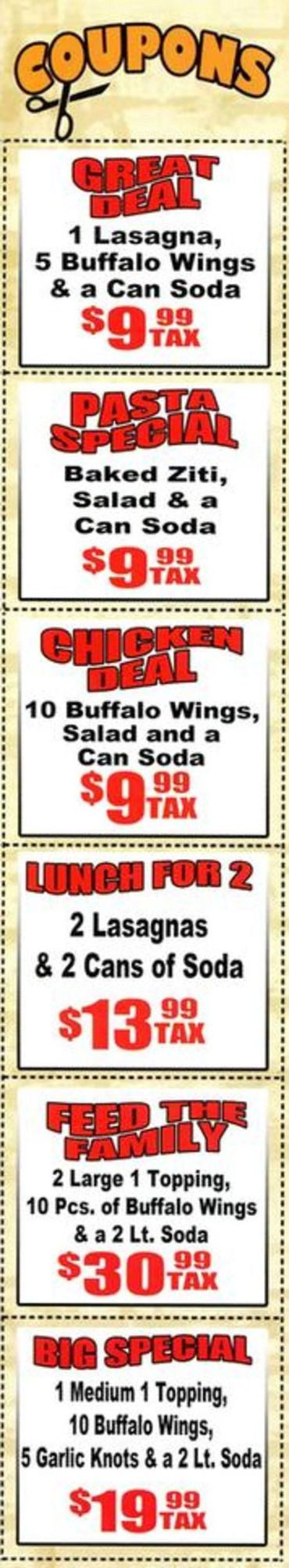 Menu | Farmers Pizzeria