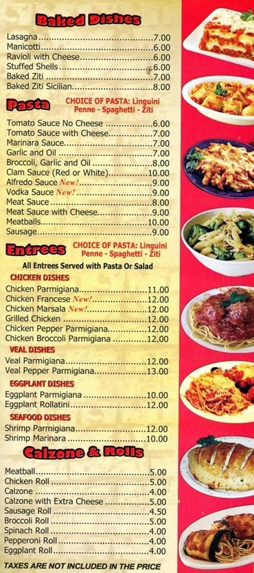 Menu | Farmers Pizzeria