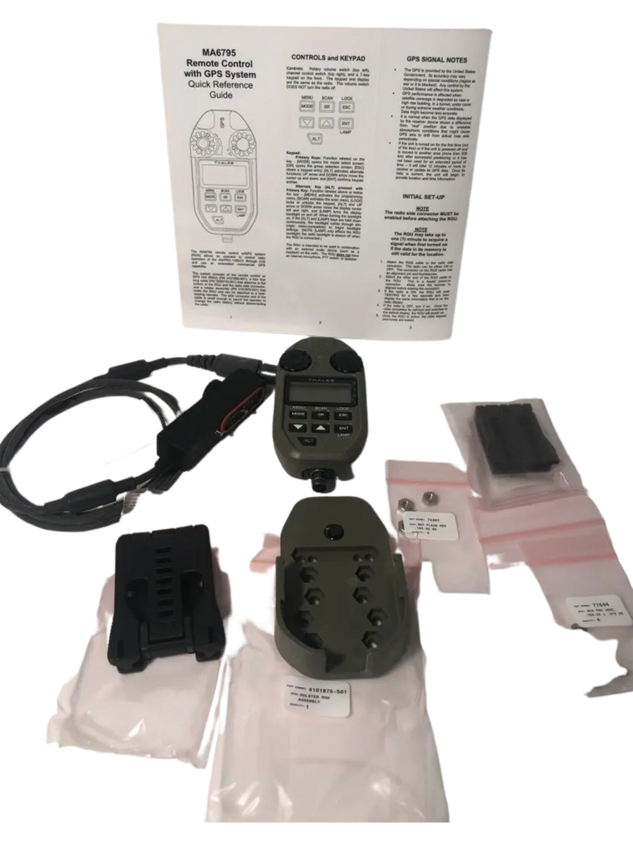 Thales MA6795 remote control with GPS system
