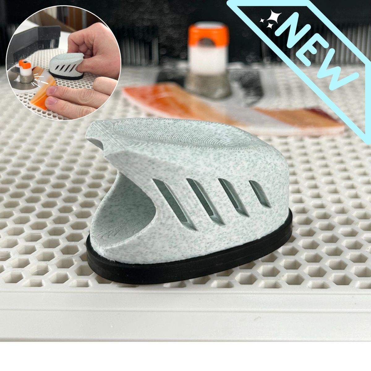 Creator's THUMBONIE - Glass Grinding Thumb Protector - Made In USA