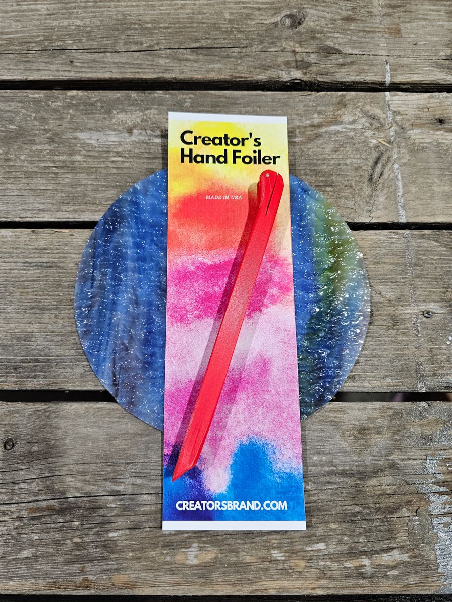 Creator's 3/16", 7/32", 1/4" Hand Foiler -- Makes Foiling Stained Glass ...