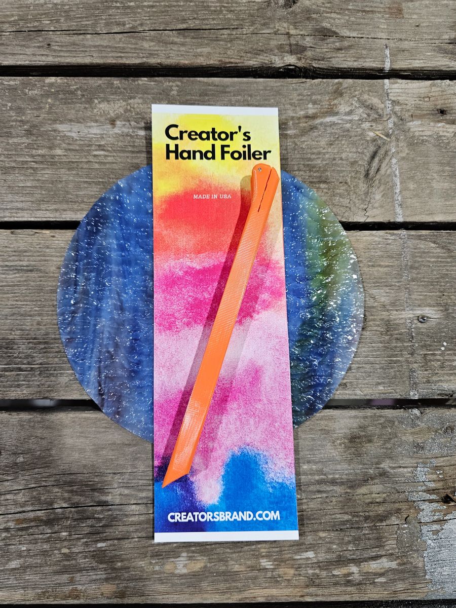 Creator's 3/16", 7/32", 1/4" Hand Foiler -- Makes Foiling Stained Glass ...