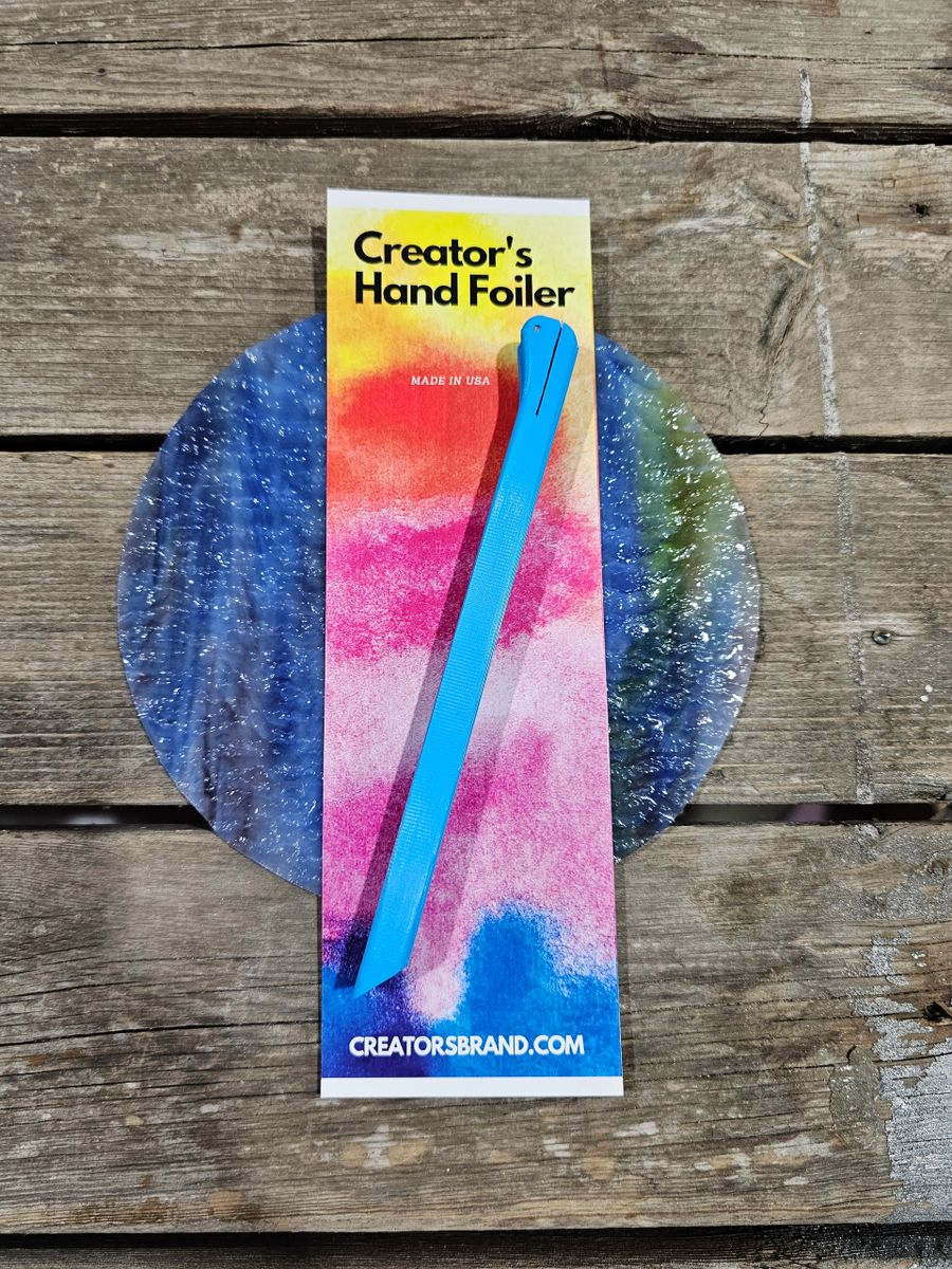 Creator's 3/16", 7/32", 1/4" Hand Foiler -- Makes Foiling Stained Glass ...