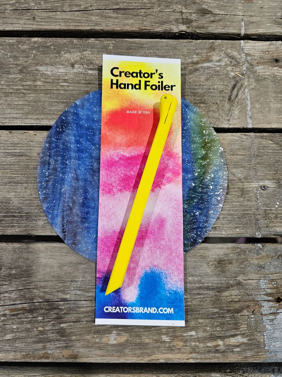 Creator's 3/16", 7/32", 1/4" Hand Foiler -- Makes Foiling Stained Glass ...
