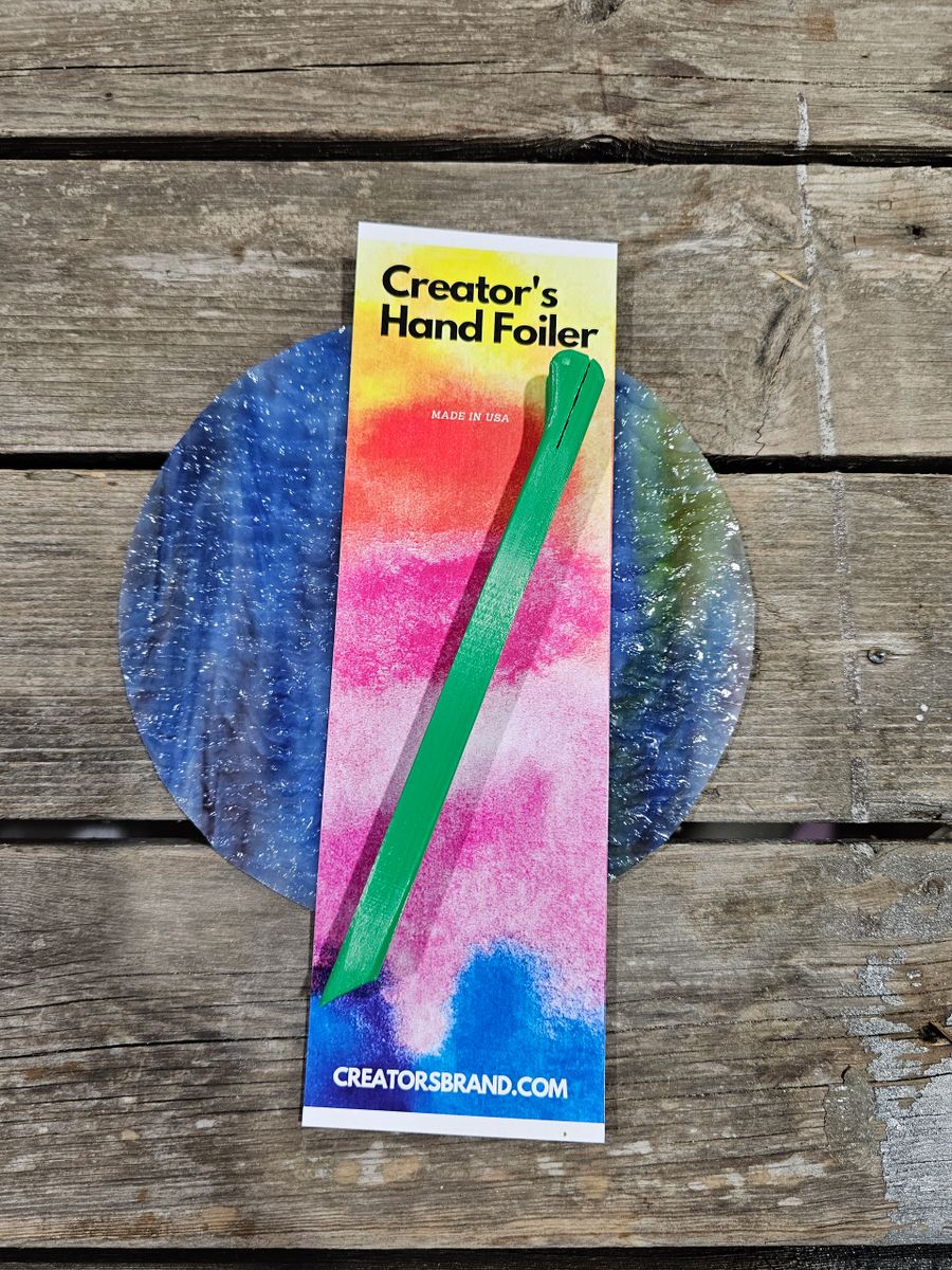 Creator's 3/16", 7/32", 1/4" Hand Foiler -- Makes Foiling Stained Glass ...
