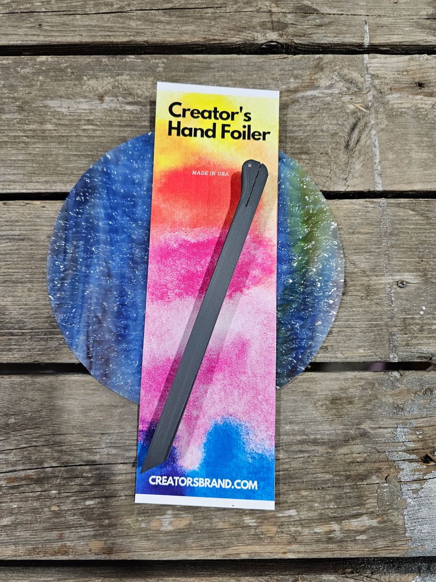 Creator's 3/16", 7/32", 1/4" Hand Foiler -- Makes Foiling Stained Glass ...