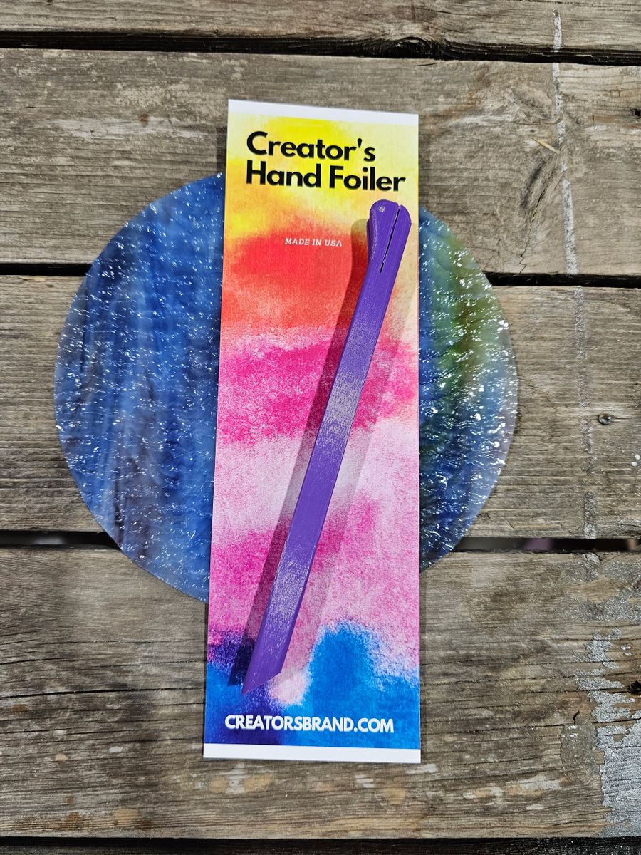 Creator's 3/16", 7/32", 1/4" Hand Foiler -- Makes Foiling Stained Glass ...