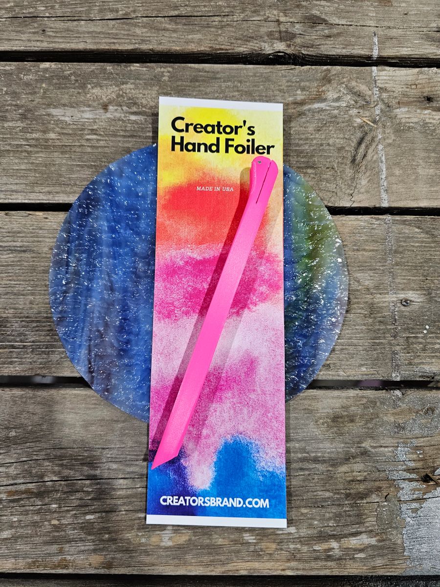 Creator's 3/16", 7/32", 1/4" Hand Foiler -- Makes Foiling Stained Glass ...