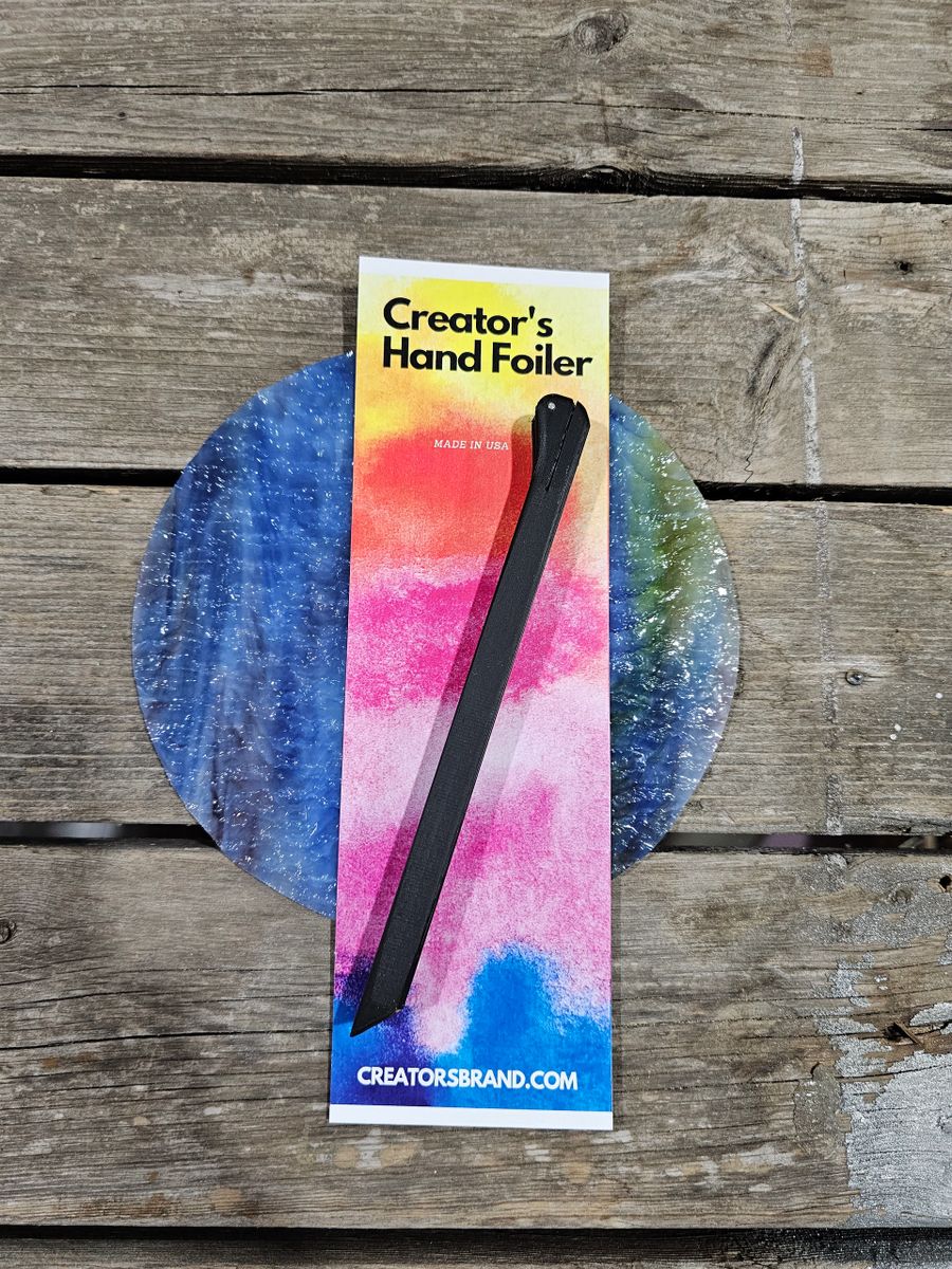 Creator's 3/16", 7/32", 1/4" Hand Foiler -- Makes Foiling Stained Glass ...