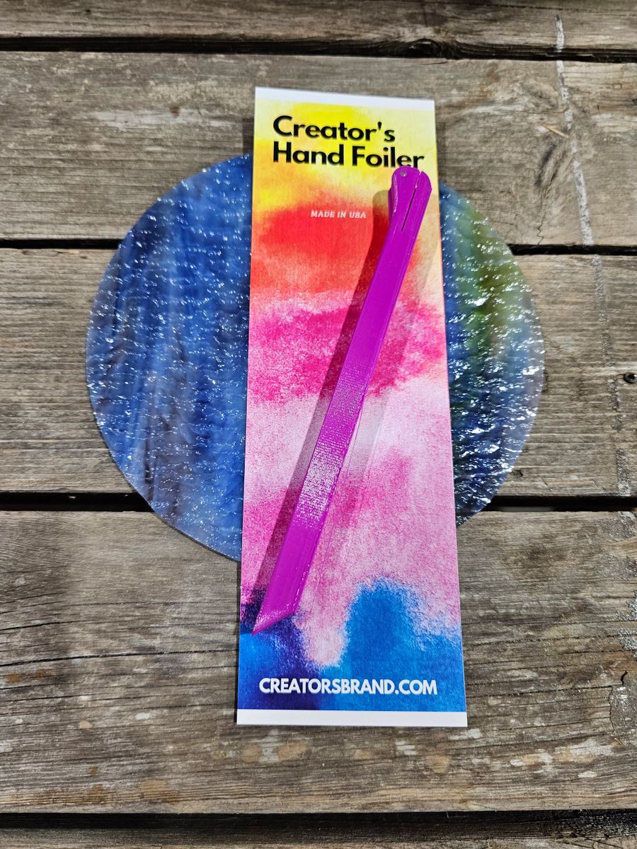 Creator's 3/16", 7/32", 1/4" Hand Foiler -- Makes Foiling Stained Glass ...