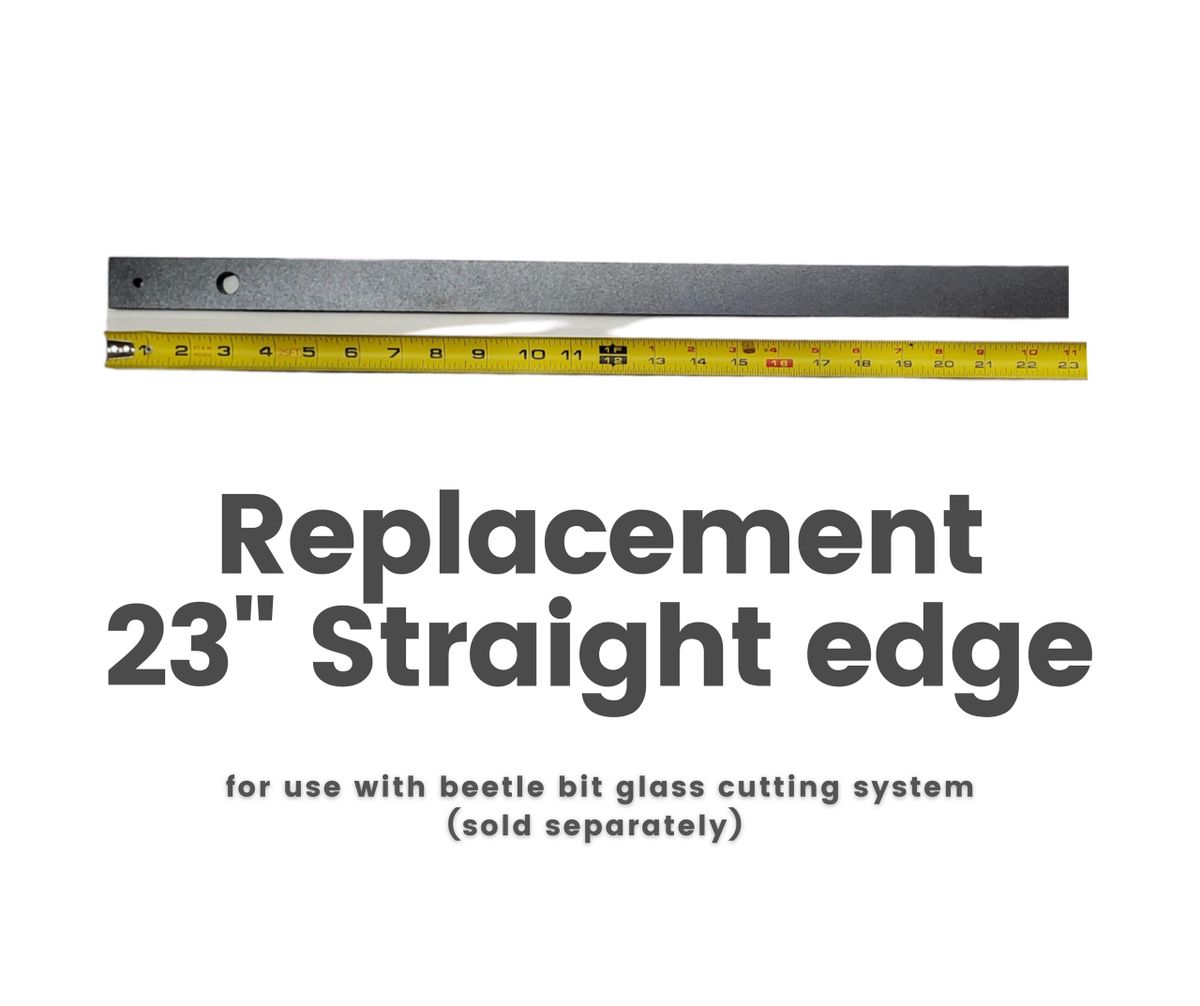 Replacement 23" Straight Edge Slide Bar- For Use with the Beetle Bit ...