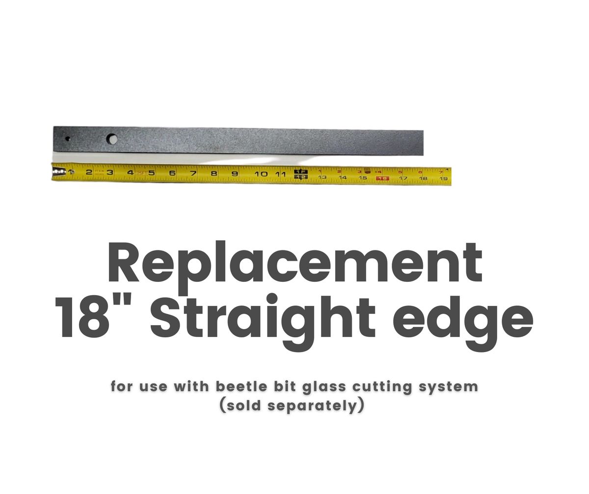 Replacement 18" Straight Edge Slide Bar- For Use with the Beetle Bit ...