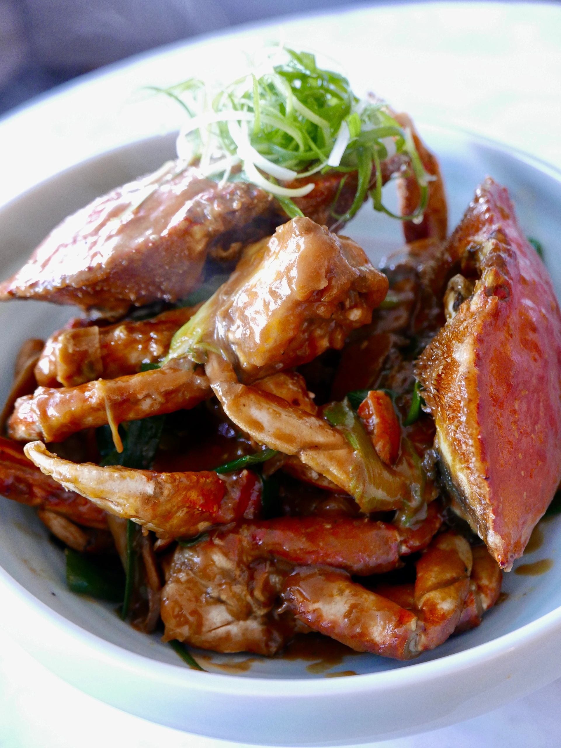 Canton Ginger-Scallion Dungeness Crab