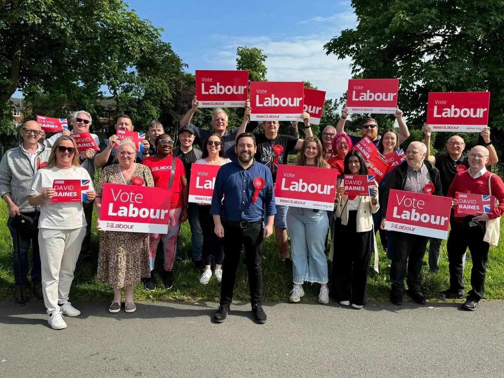 David Baines for St Helens North